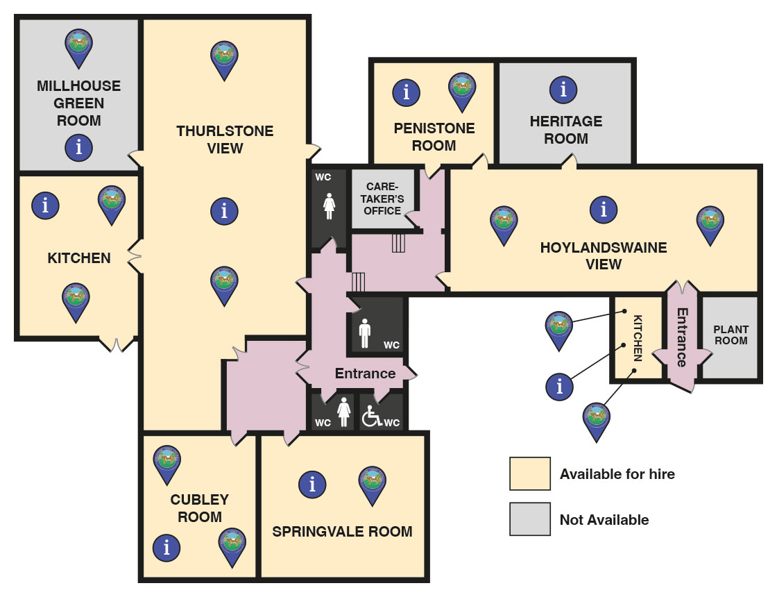St. John's Community Centre — Interactive Floorplan - Penistone Town ...