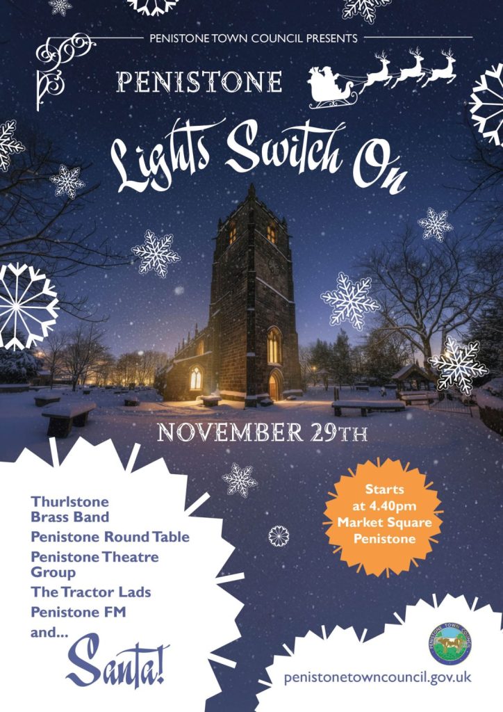 Christmas Light Switch-on 29th Nov 2025 - Penistone Town Council